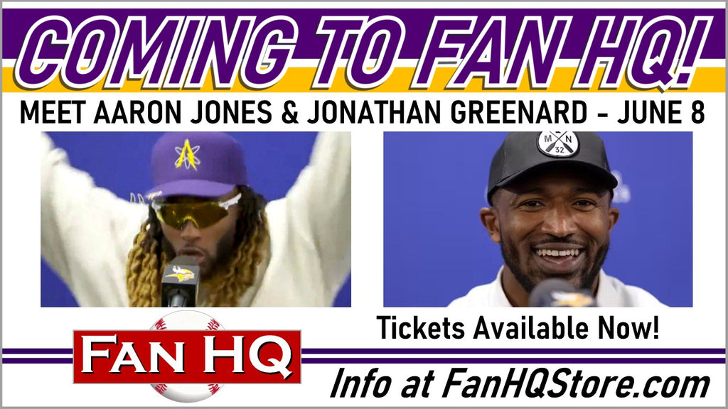 Welcome AARON JONES & JONATHAN GREENARD to Minnesota! - Saturday, June ...