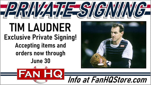 Private Signing with Minnesota Legend TIM LAUDNER - Items Due 6/30 ...