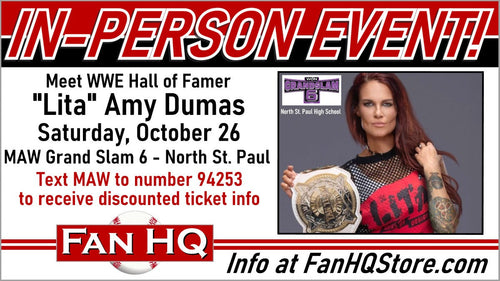 Meet HOF Diva "LITA" AMY DUMAS at MAW Grand Slam 6! - Presented by Fan ...