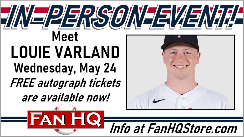 FREE Autograph Event with Louie Varland - Wednesday, May 24! – Fan HQ