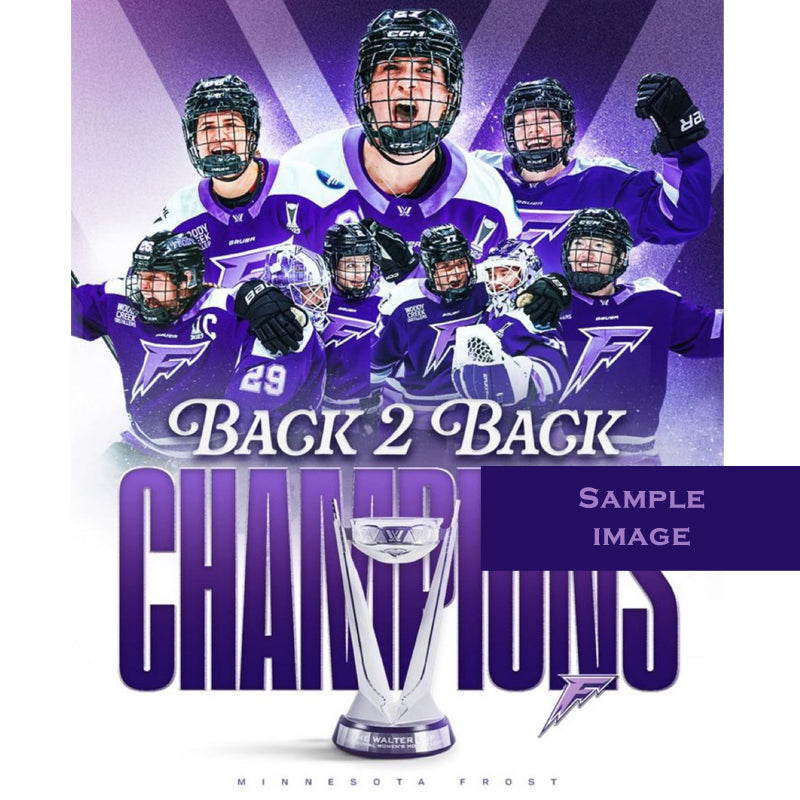 PRE-ORDER: Autographed Minnesota Frost 2025 Walter Cup Champions 16x20 ...