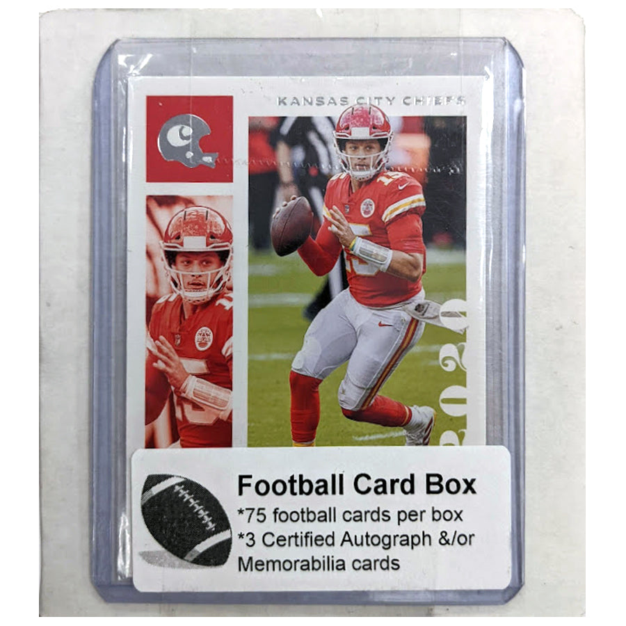 Signed football cards store